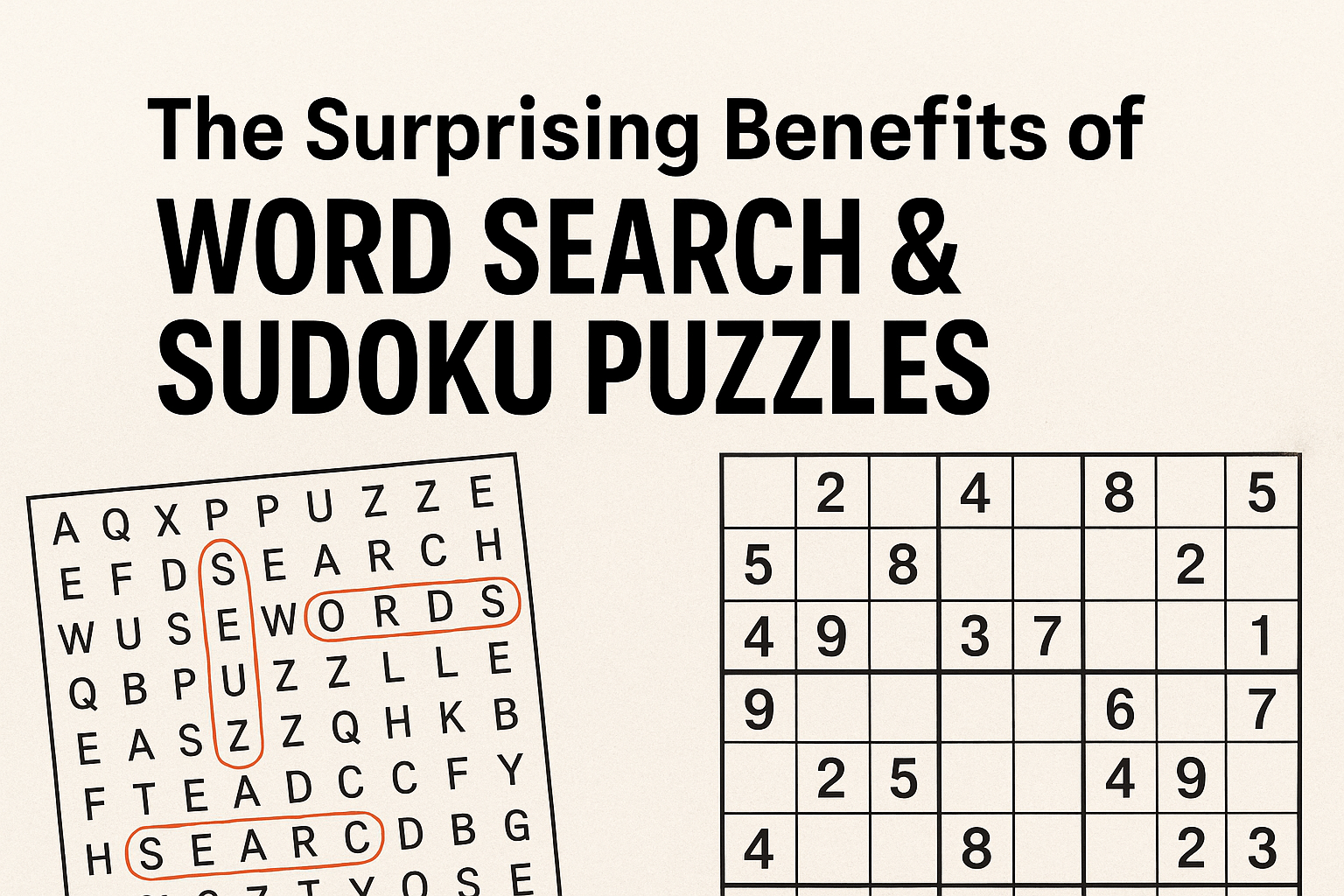 The Surprising Benefits of Word Search & Sudoku Puzzles - Betty Braintease